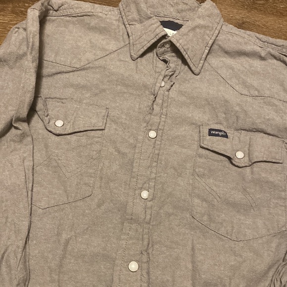 Wrangler | Shirts | Vintage Wrangler Button Up Large | Poshmark